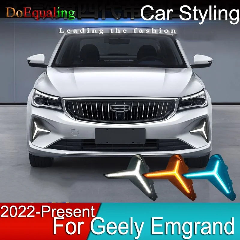 For-Geely-New-Emgrand-2024-2023-MK4-Car-Daytime-Running-Lights-Modified ...