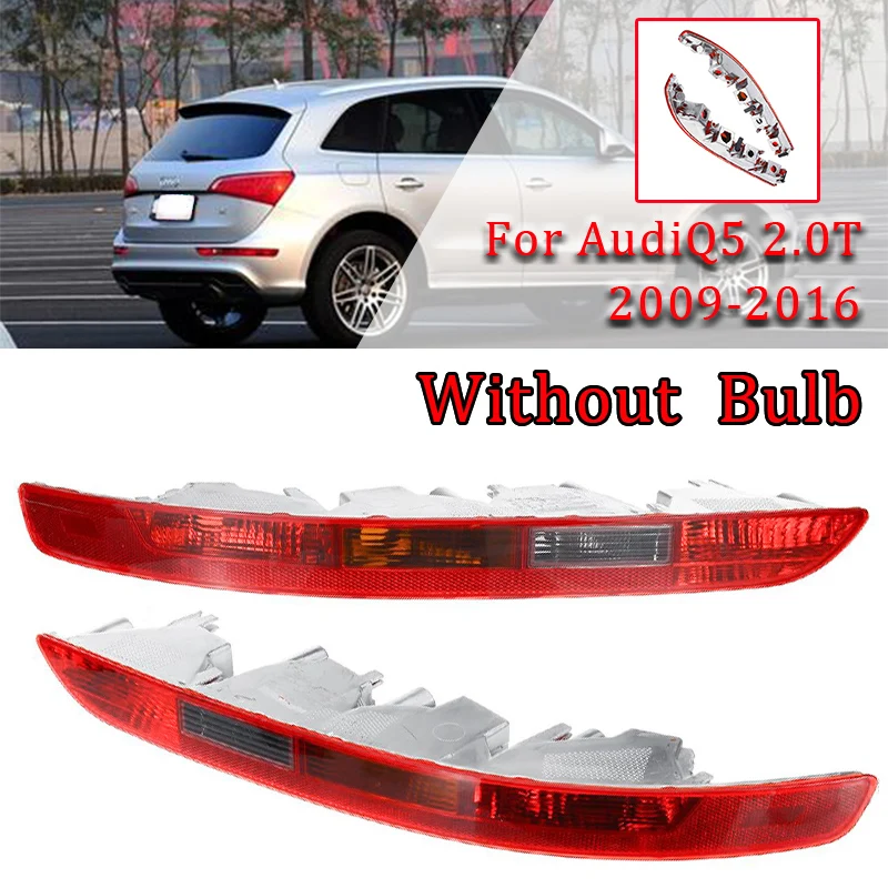 Car Taillight Rear Bumper Tail Light Cover for Audi Q5 2.0T 2009 2010 ...