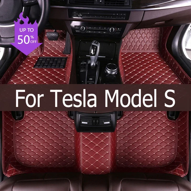 Car-Mats-For-Tesla-Model-S-2012-2022-Luxury-Carpet-Auto-Interior-Parts ...