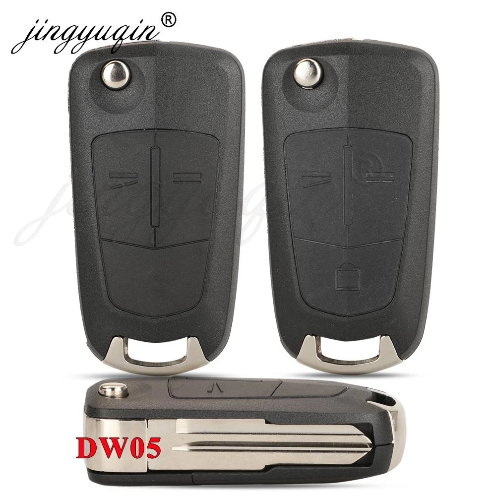 jingyuqin-DW05-HU46-Flip-Car-Key-Shell-for-Opel-Antara-AMPERA-Chevrolet ...