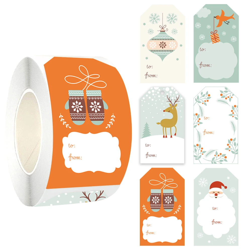 Cute Christmas Name Tags