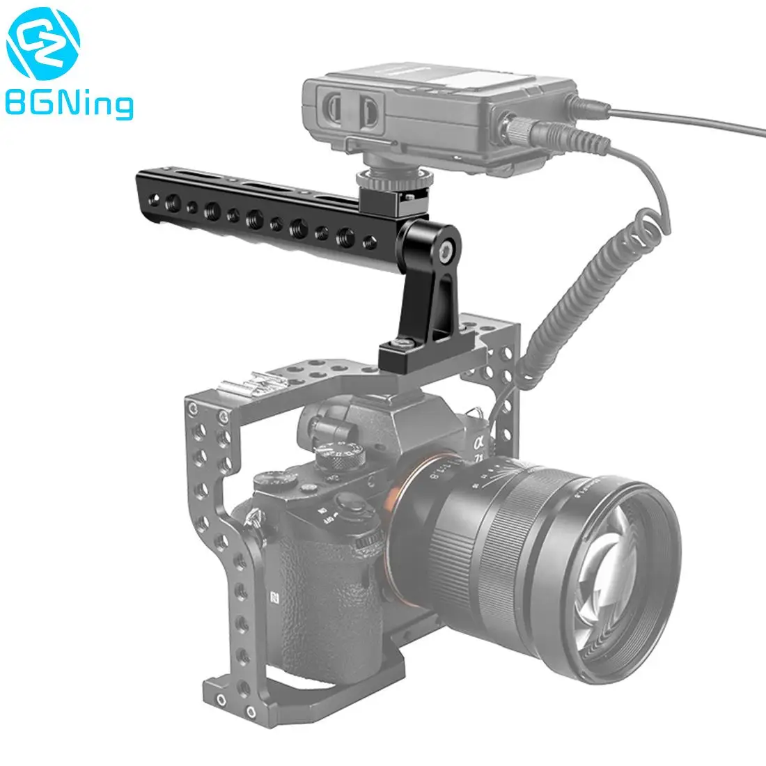Universal-Camera-Top-Handle-Grip-with-NATO-Rail-Cold-Shoe-1-4-Mounting ...