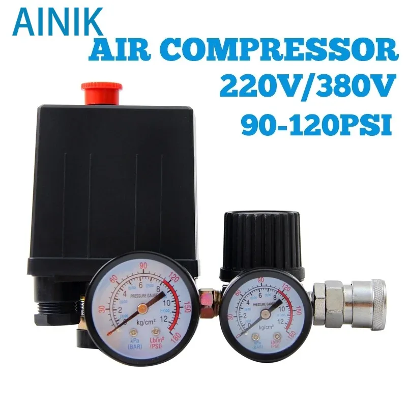 220V-380V-4-Port-Regler-Duty-Air-Kompressor-Pumpe-Druck-Control-Schalter-Luftpumpe-Regelventil ...