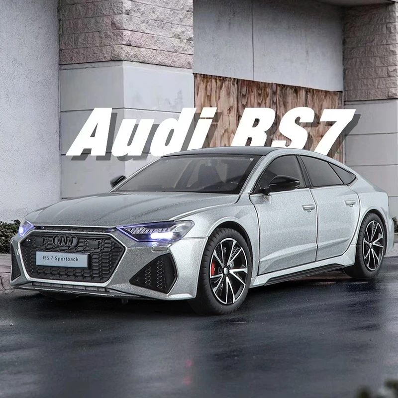 1:24 Audi RS7 Sportback Supercar Die Cast Alloy Car Model Metal Hobby ...