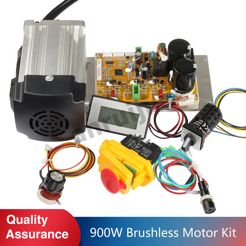 900W-Brushless-DC-Motor-Main-Control-Board-WM210V-Lathe-Power-Drive ...