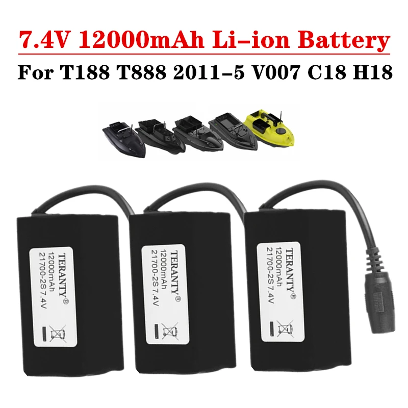 Upgraded-7-4V-12000Mah-Battery-For-T188-T888-2011-5-V007-C18-H18-RC ...