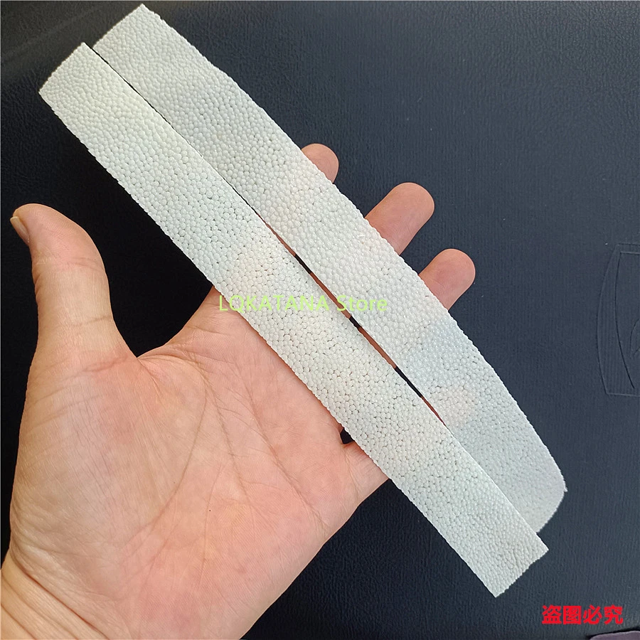 Piel de rayón Real de alta calidad para espada japonesa, mango de ...