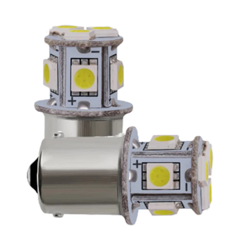 4pcs-6V-DC-1156-BA15S-White-8-LED-SIDE-LIGHT-INDICATOR-BULB-6000K-8 ...