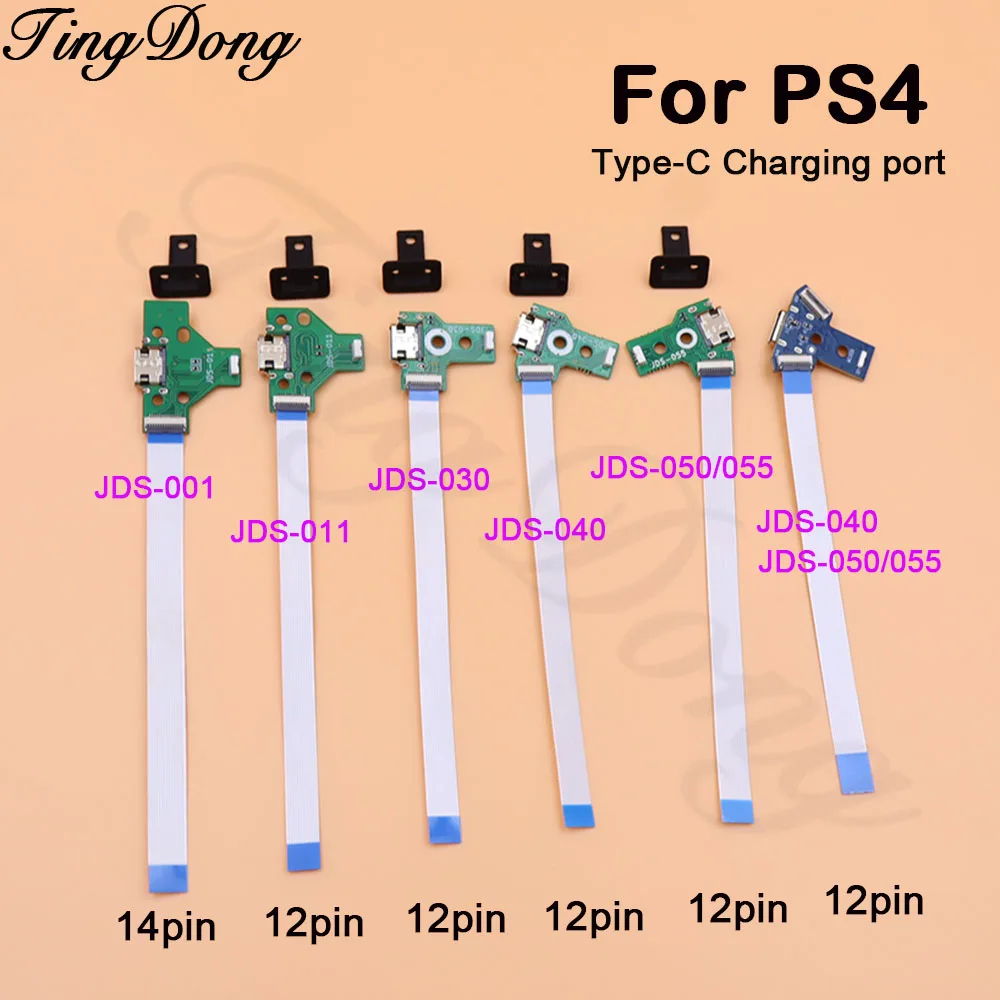 1Set USB data Type-C Charging Port Board For Sony PS4 Controller JDS ...