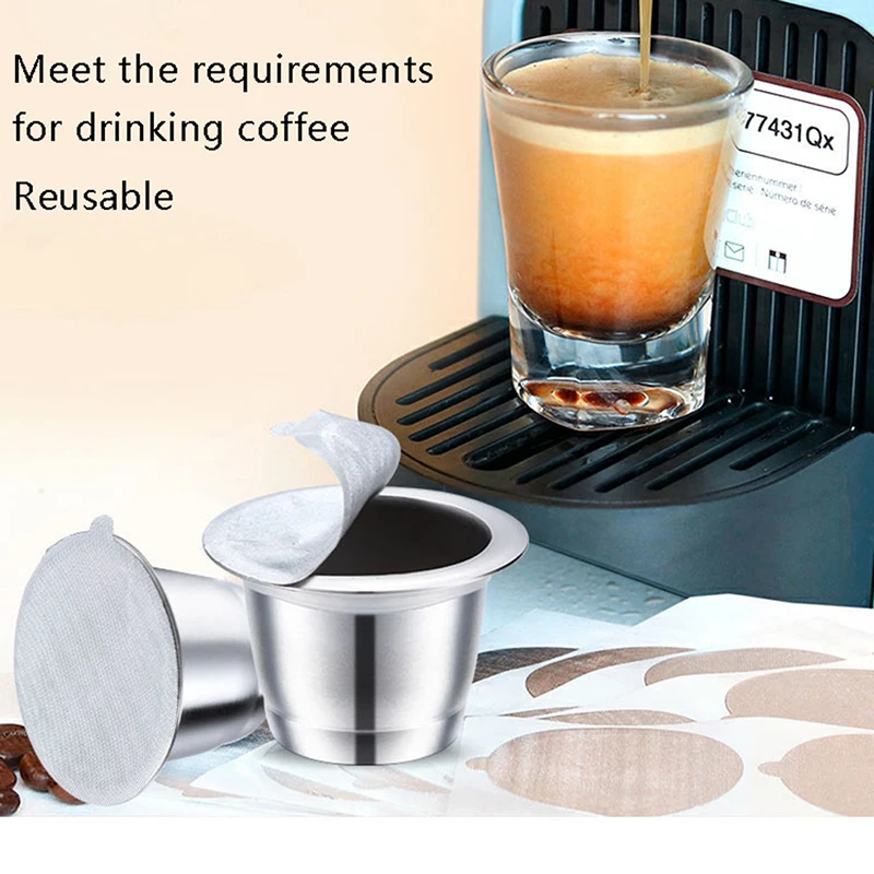 1pc-For-Nespresso-Reusable-Filter-Coffee-Pods-Refillable-Stainless ...