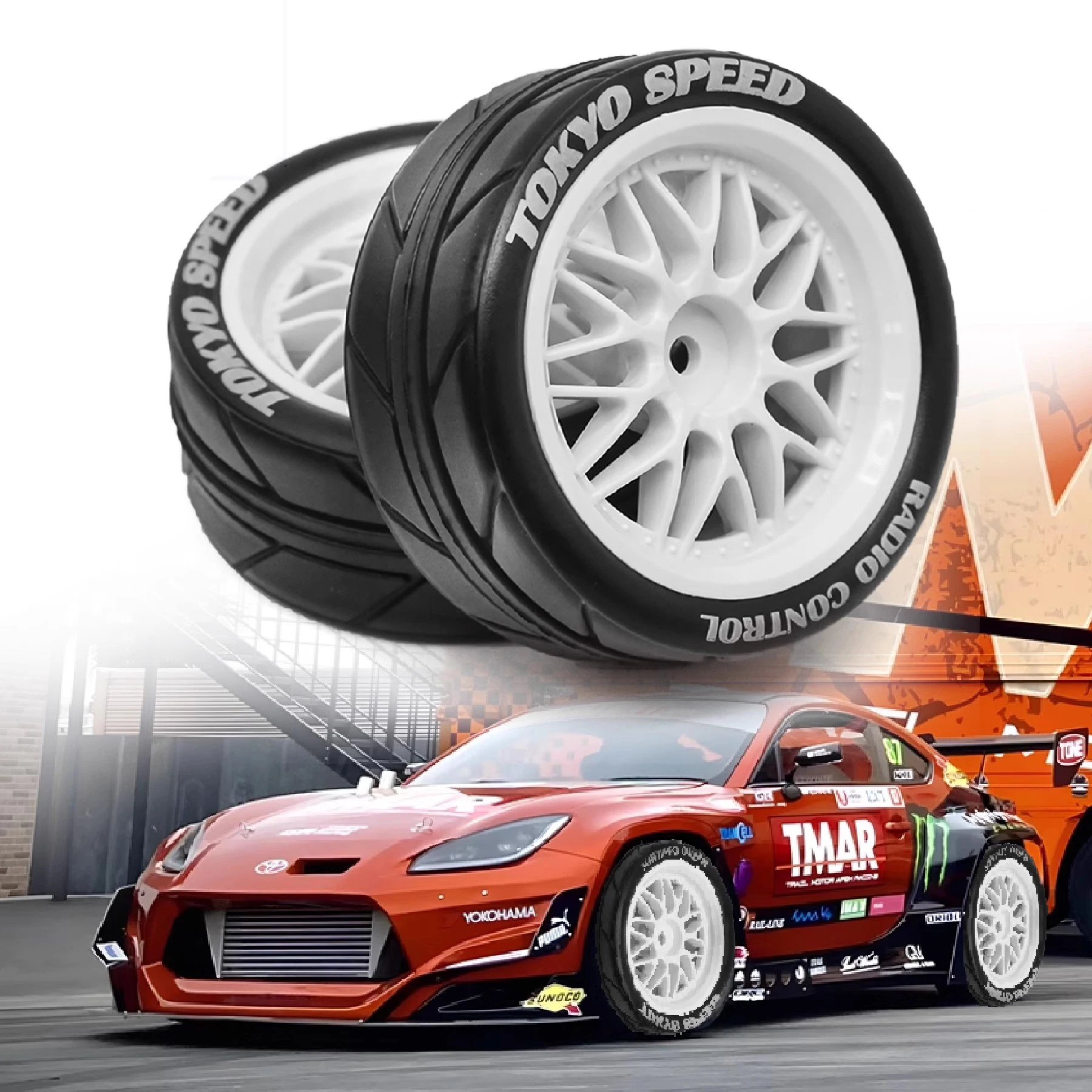 RS-RC-1-10-RC-Racing-Car-Tire-Rally-On-Road-Tyre-Plastic-Wheel-for ...