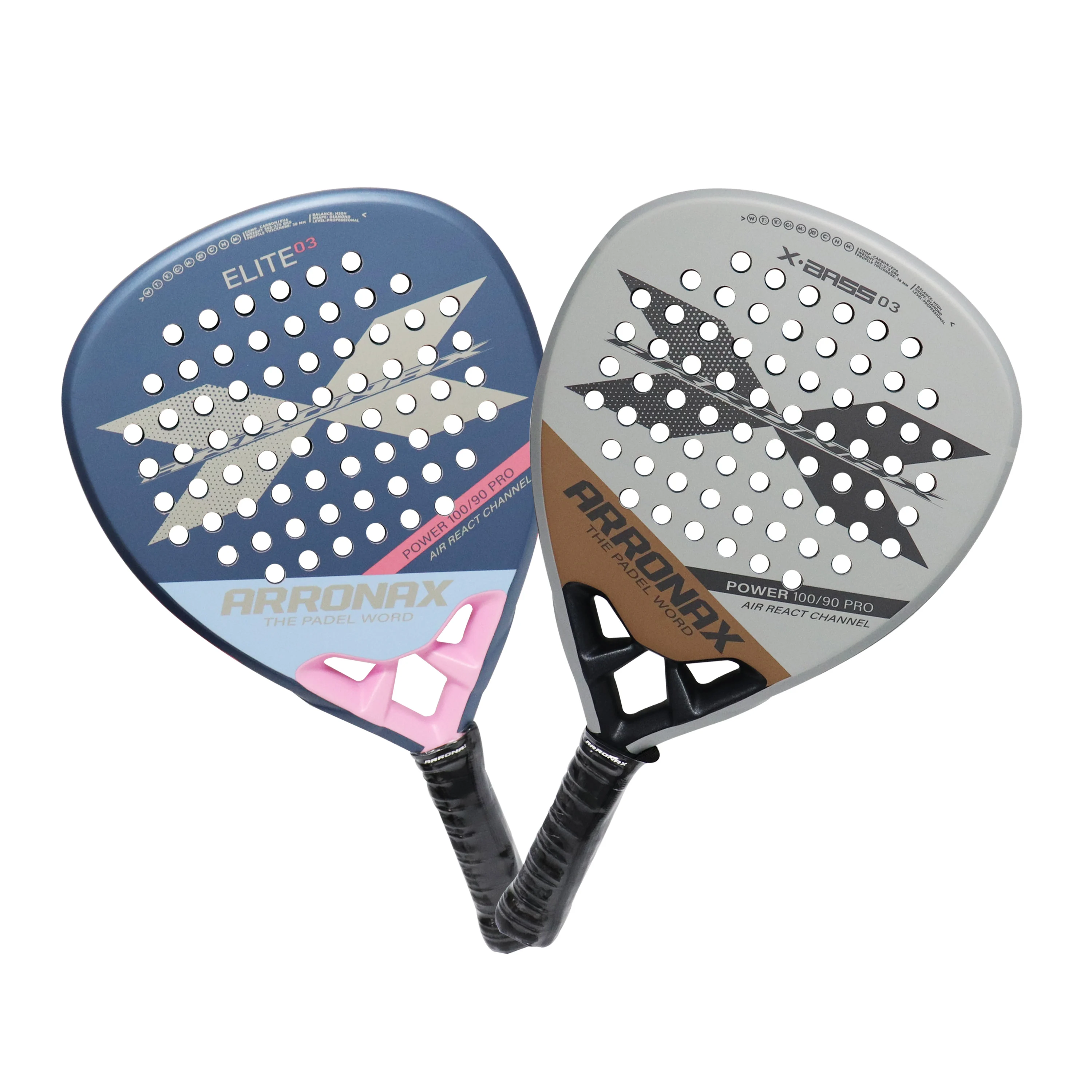 Tennis-Padel-Racket-Matte-Carbon-Fiber-Rough-Surface-Diamond-Shape-with ...