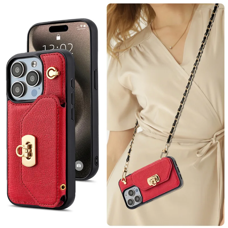 Suitable-for-iPhone-16-Phone-Case16plus-Slanted-Back-15promax-Card ...