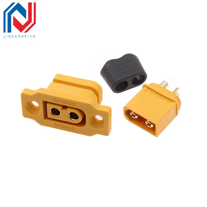 1PCS-XT60E-F-Male-Female-Model-Airplane-Power-Fixable-Battery-Interface ...