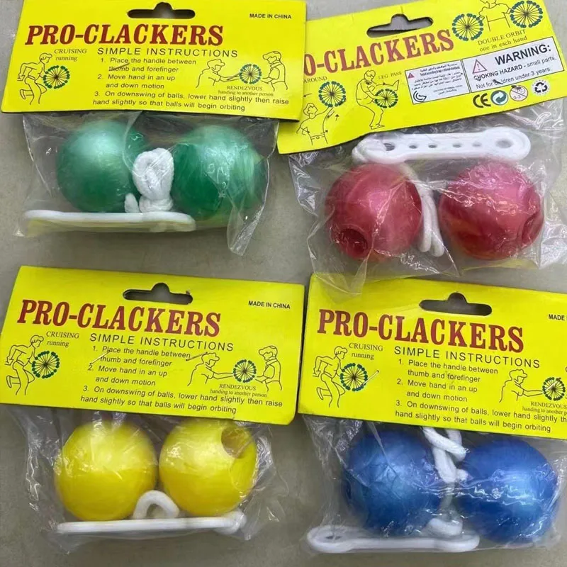 Clackers-Balls-On-String-Fingerspielzeug-Balle-Anti-Stress-Fidget-For ...