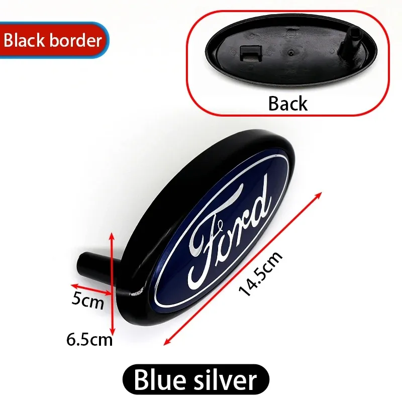1pcs ABS 14.5cm Car Front Head Hood Bonnet Logo Rear Trunk Badge ...