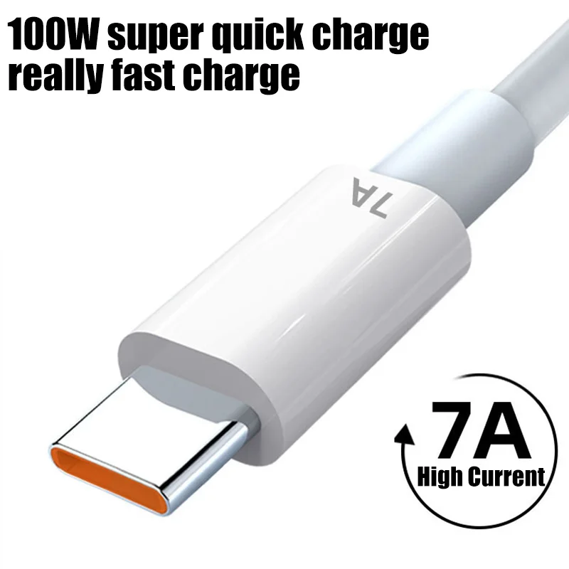 Cabo de carga super rápida USB tipo C, cabo de carregamento de dados para Huawei P40, P30 ...