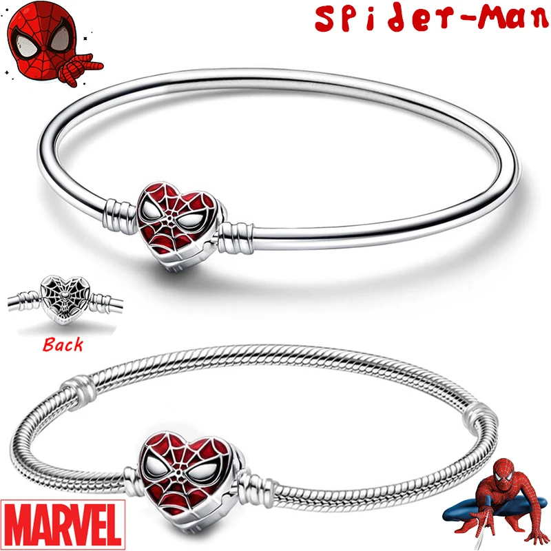 Brazalete-con-cierre-de-m-scara-de-Spider-Man-de-Marvel-para-mujer ...