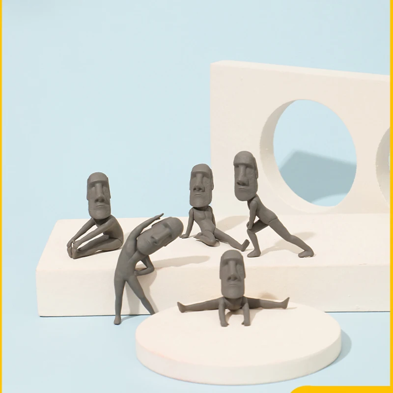 Diorama Of Easter Island