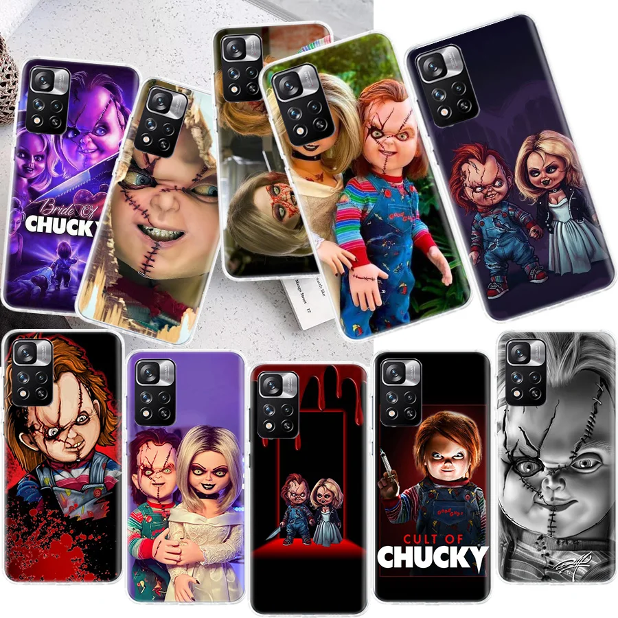 Chucky Doll Horror Movie Phone Case para Xiaomi Redmi Note 11 11S 11T ...