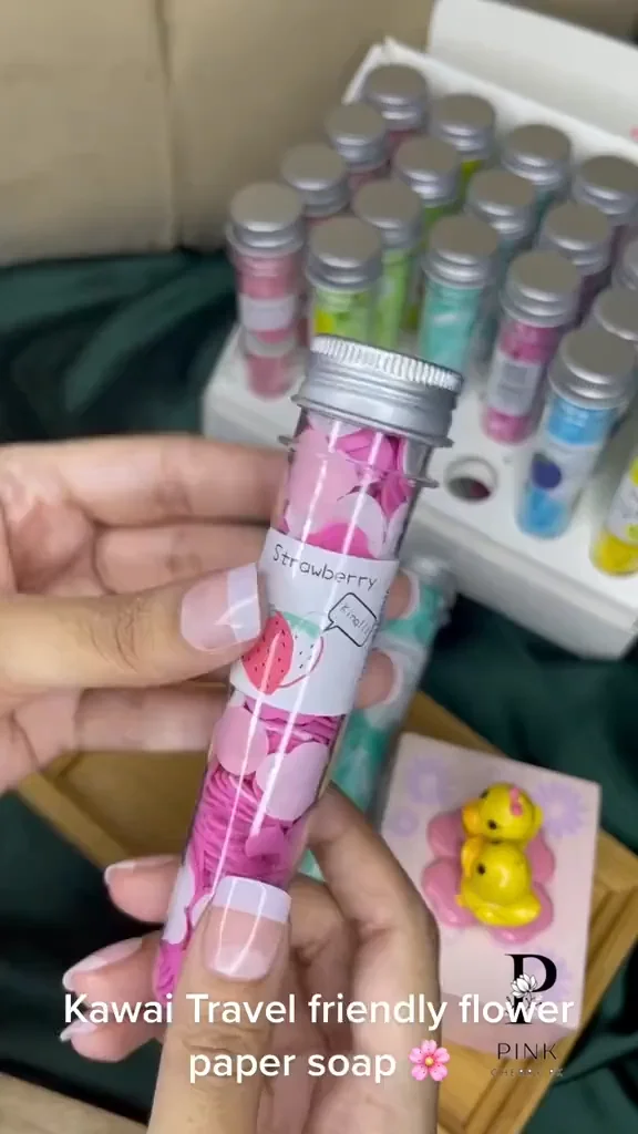 Original Portable Disposable Paper Soap Confetti Cleaning Washing Hand ...