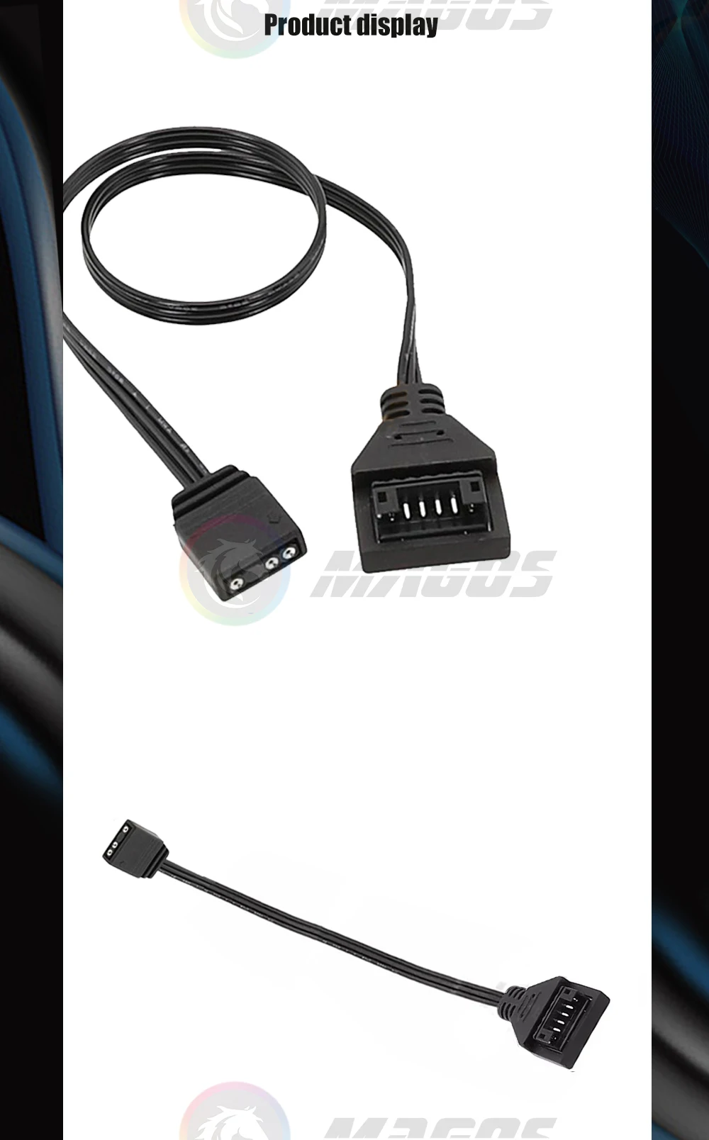 Кабель для синхронизации материнской платы 5V ARGB AURA для Lian Li ...