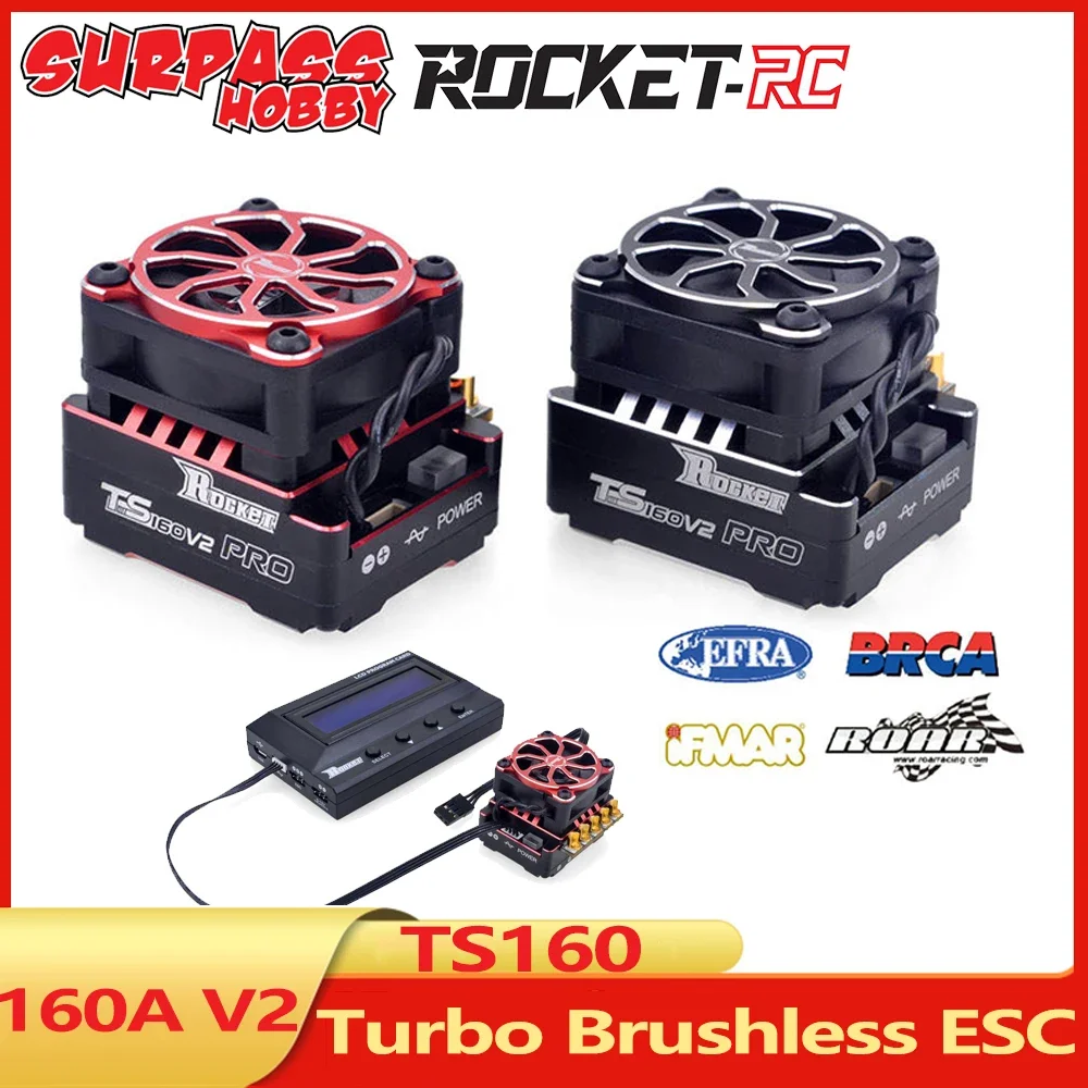 Surpass-Hobby-Rocket-Turbo-TS160V2-Pro-160A-ESC-Sensored-Brushless ...
