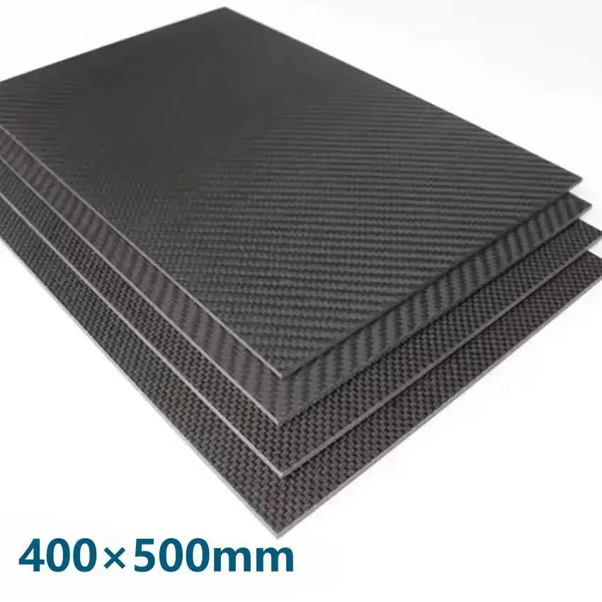 1PCS 400x500mm Full 3K Carbon Fiber Plate Sheet High Strength Carbon ...
