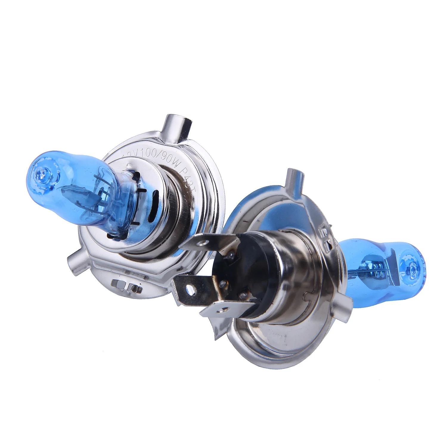 1Pair-H4-12V-100W-90W-6000K-Super-Bright-White-Light-Car-Xenon-Lamps ...