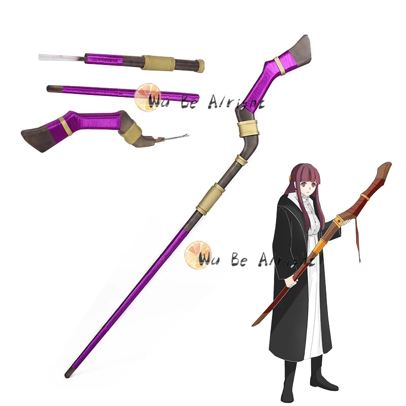 Frieren-At-The-Funeral-Fern-Anime-Cosplay-Prop-160CM-Long-PVC-Wand ...