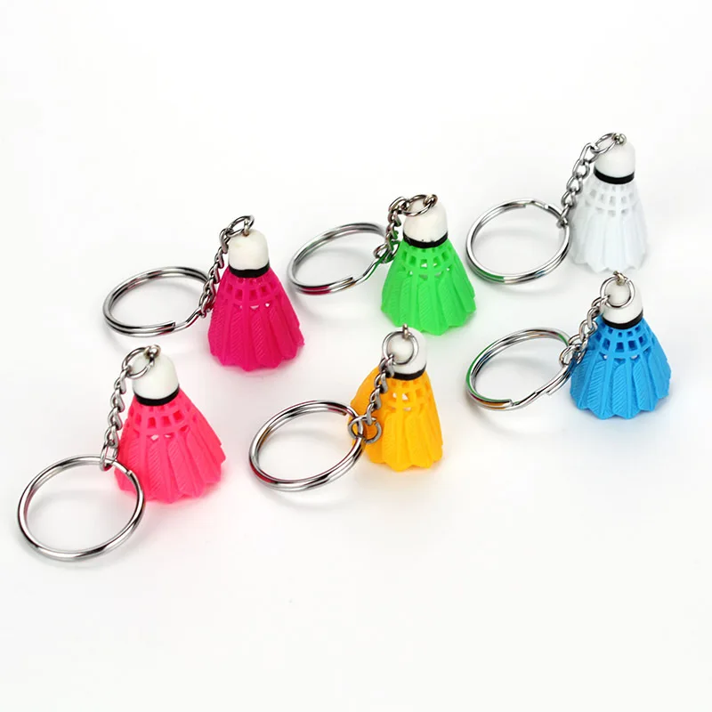 120Pcs-Sport-Goods-Keychains-Cute-Mini-Badminton-Keychain-Ball-Keyrings ...