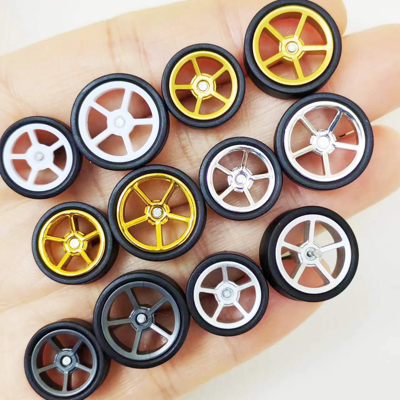 13-2mm-15-5mm-1-64-Diecast-Car-Wheels-Staggered-Drag-Wheel-Progressives ...