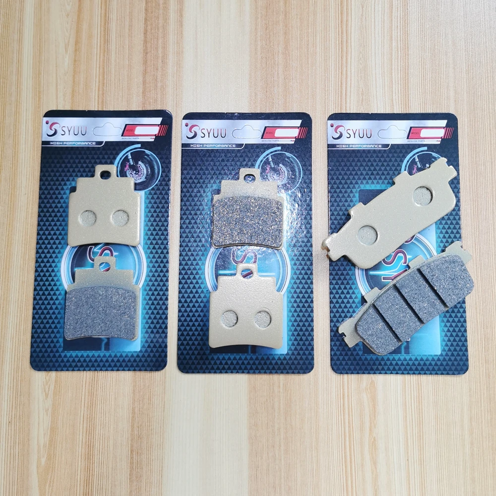 Motorcycle-Copper-Fiber-Front-Rear-Brake-Pads-For-SYM-GTS300-Joymax-08 ...