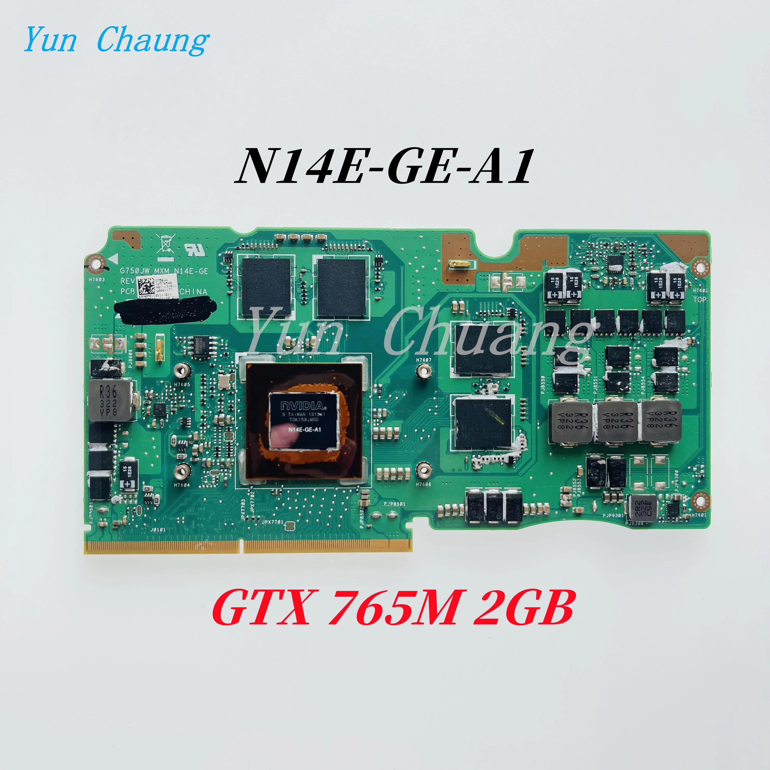 For Asus ROG G750JW laptop card G750J G750JW N14E-GE-A1 GeForce GTX ...