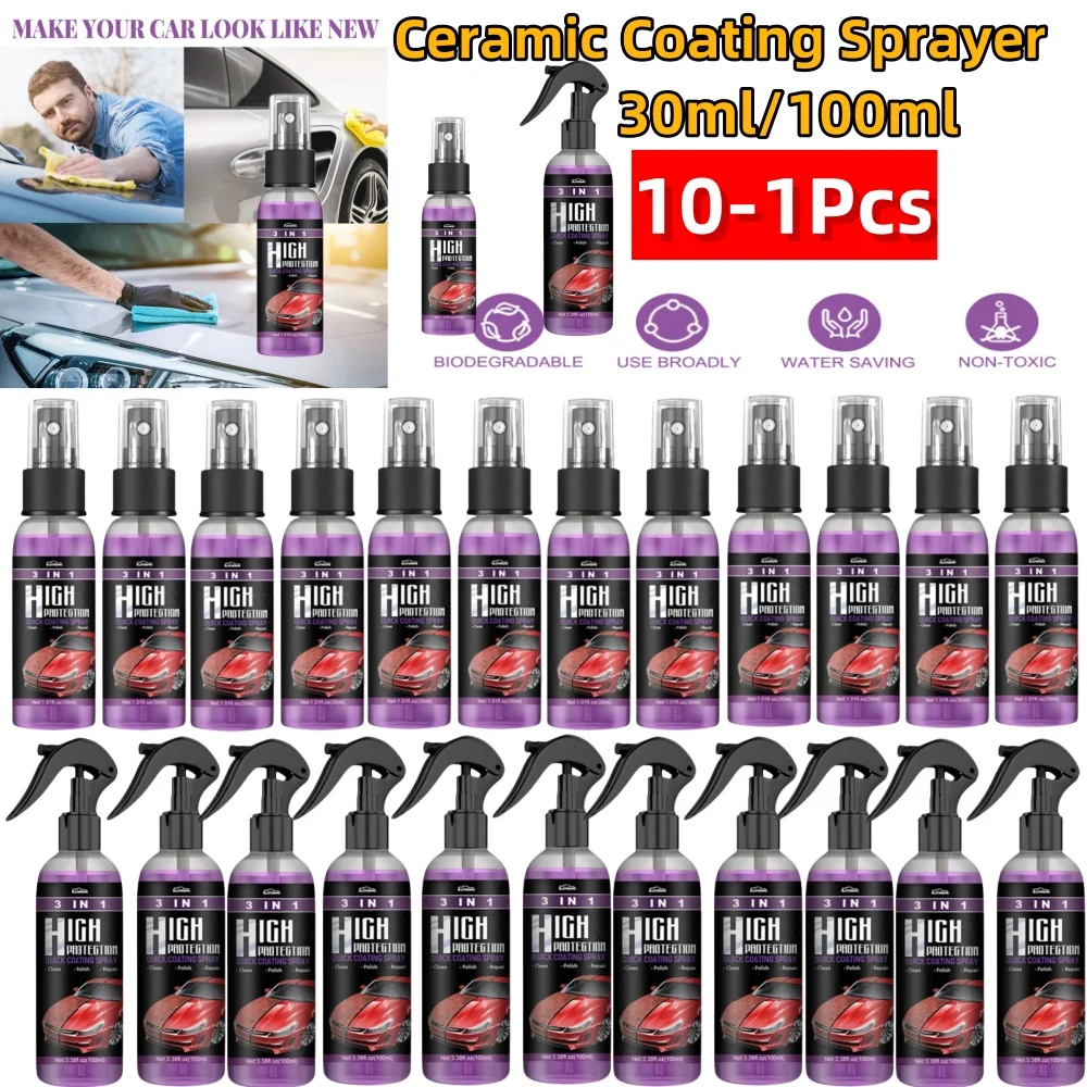 10-1Pcs-3In1-Car-Ceramic-Coating-Spray-Auto-Nano-Ceramic-Coating-Car ...