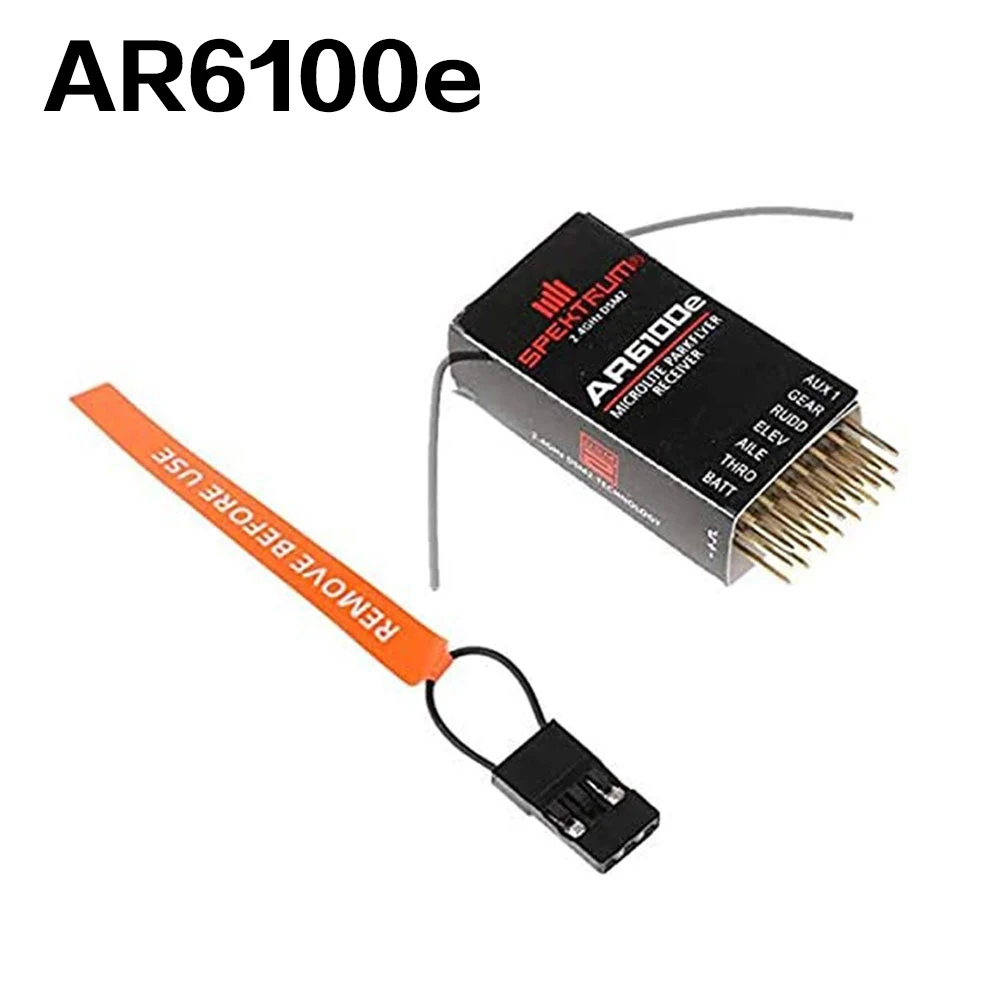 AR6100E Receiver RC Model DSM2 2.4GHz 6 Channel 6CH for FPV JR ...