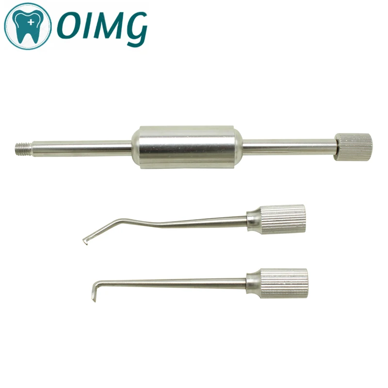 1Set-Stainless-Steel-Dental-Crown-Remover-2-Tips-Press-Button-Dentist ...