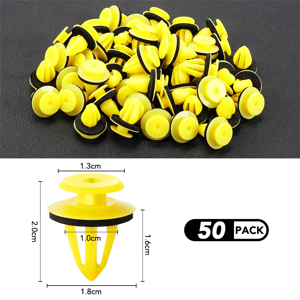 Auto Door Panel Clips Fixing Fastener 10mm Hole For Audi A4 A3 A6 C6 B7 ...