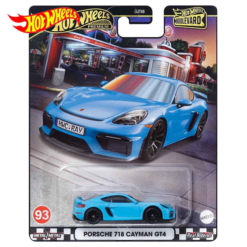 Original-Hot-Wheels-Premium-Car-Boulevard-Porsche-718-Cayman-GT4-Toys ...