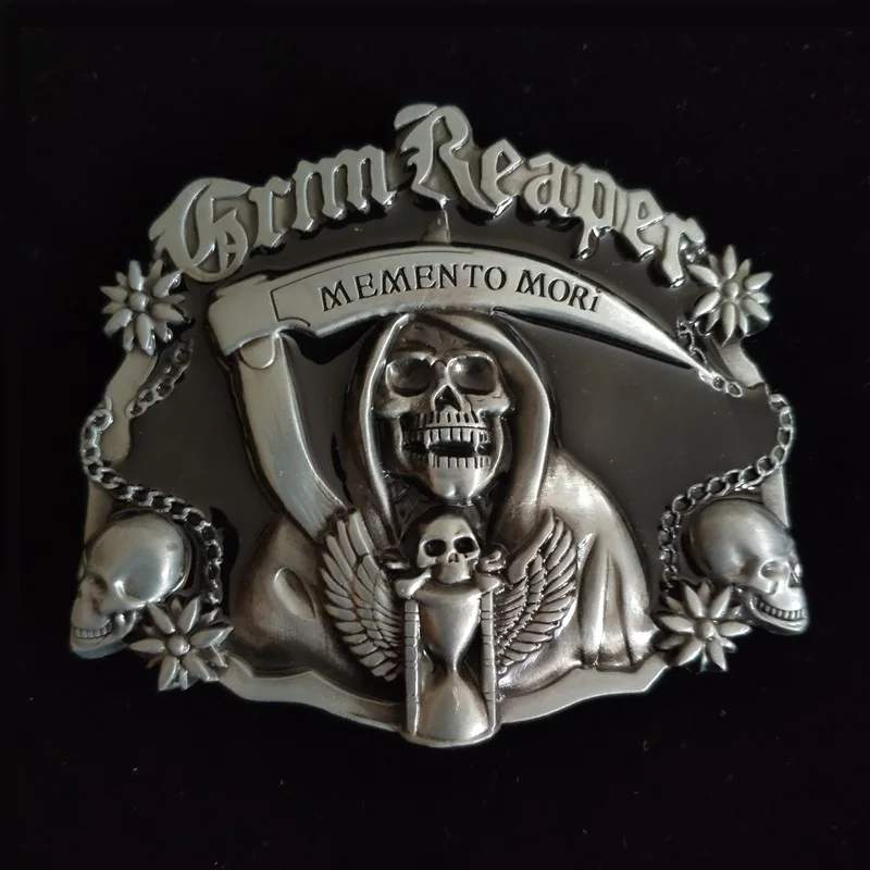 Grim-Reaper-Memento-Mori-Belt-Buckle-Men-Jeans-Accessories-Cool-Metal ...