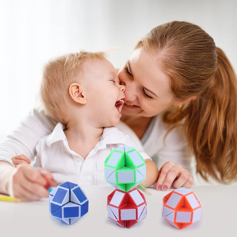 24-144-Sections-3D-Magic-Snake-Ruler-Antistress-Cube-Twist ...