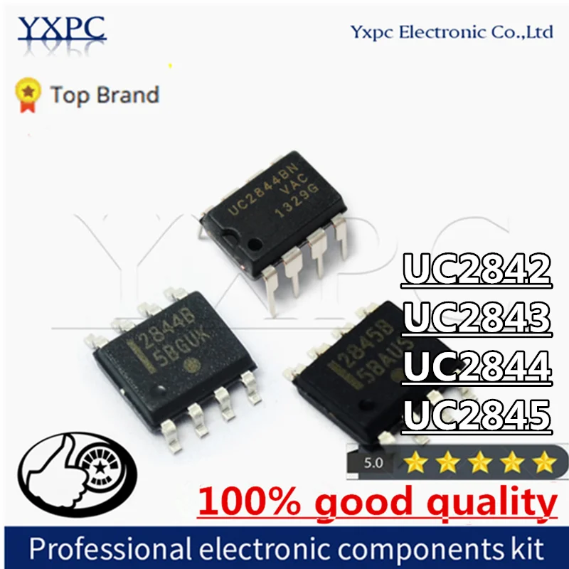 10pcs-UC2842-UC2843-UC2844-UC2845-SOP-8-2842B-2843B-2844B-2845B ...
