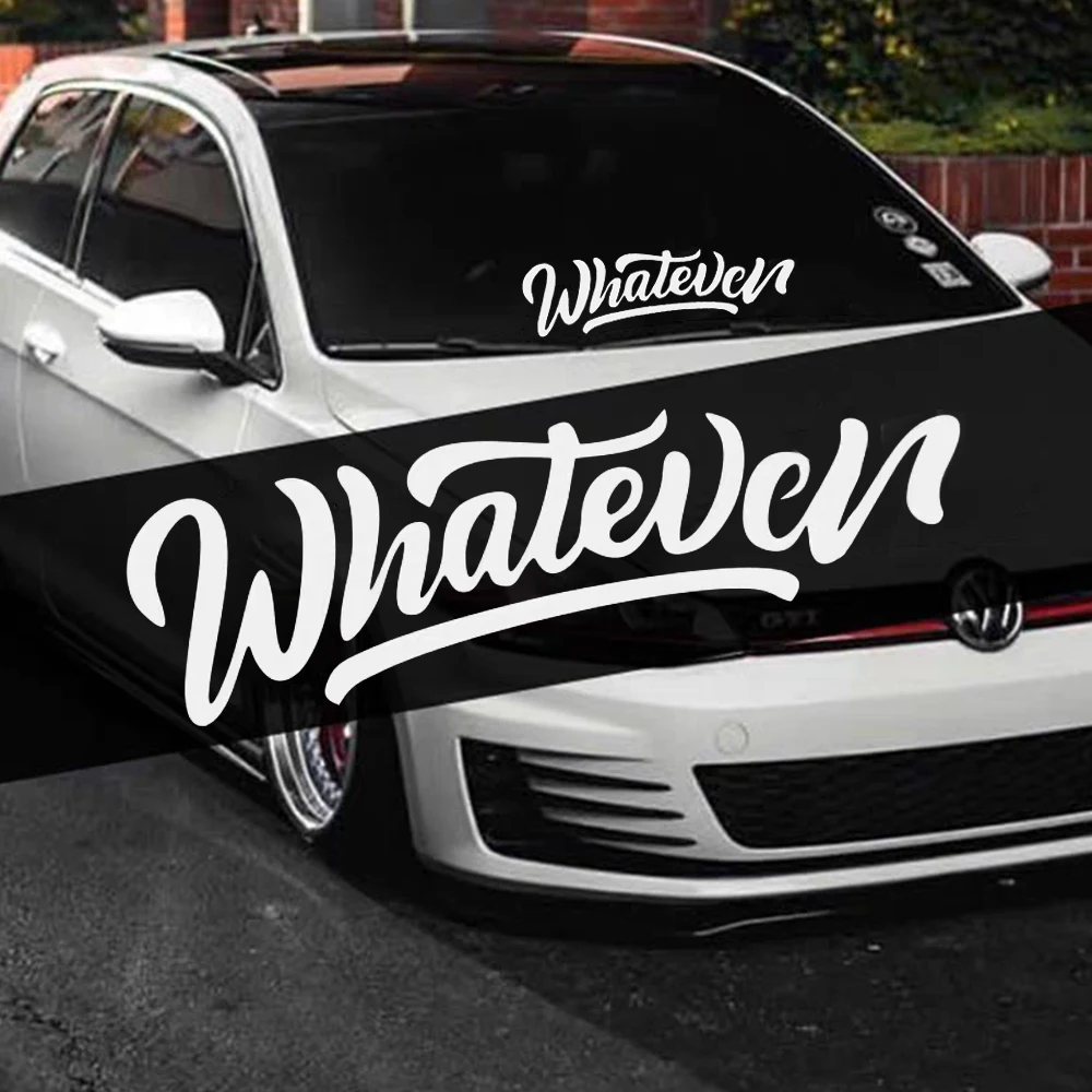 Car-English-Letters-Stickers-JDM-Style-Personalized-Car-Stickers-Trendy ...