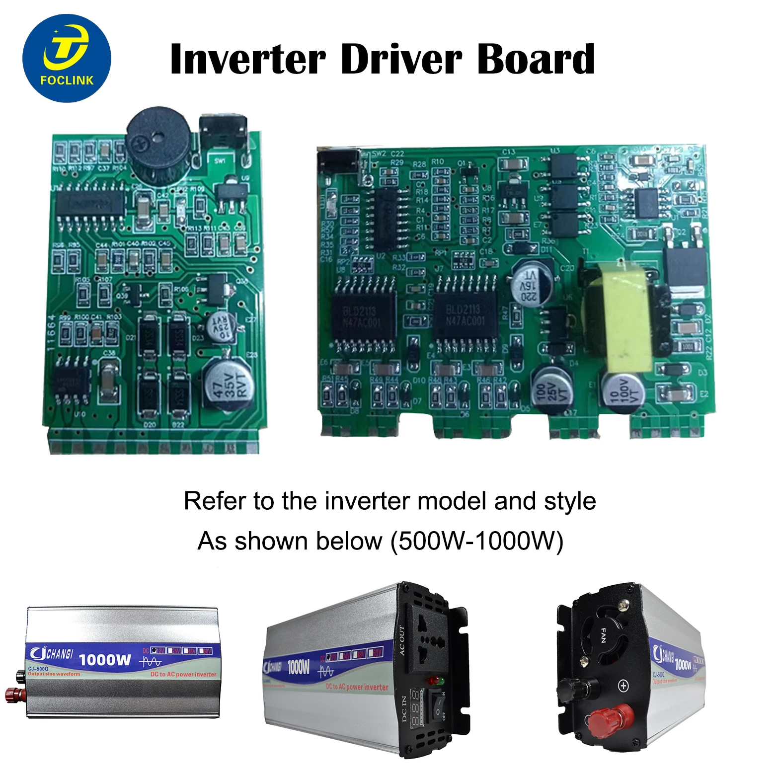 Inverter-Accessories-500W-1000W-DC-12V-72V-To-AC-110V-220V-Inverter ...
