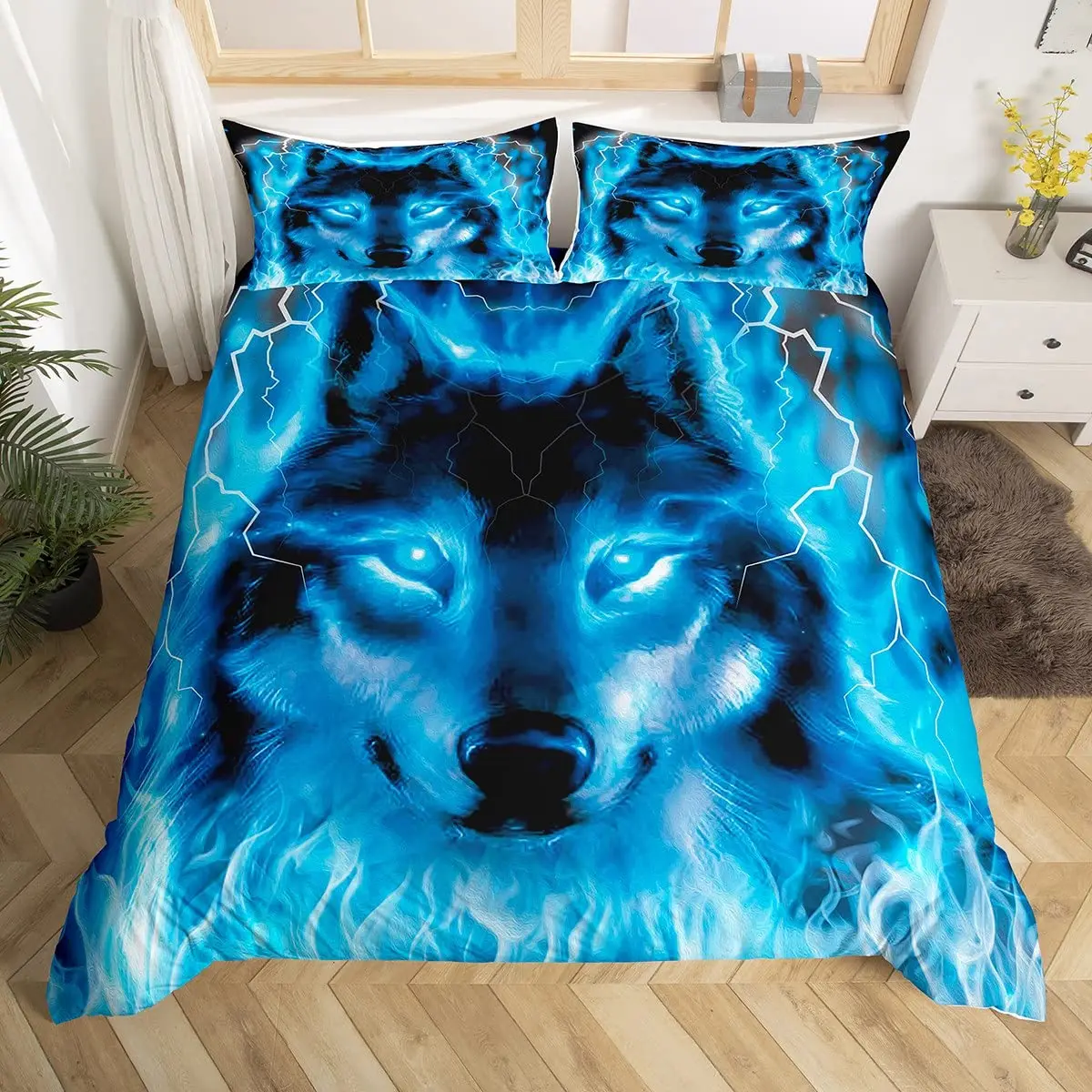 Wolf Blankets And Sheets