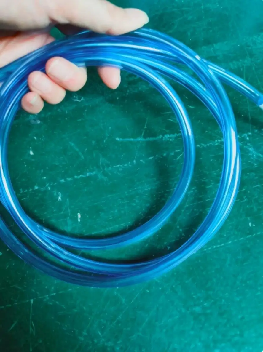 Polyether-Grade Transparent Blue PU Tubing - Frost & Crack Resistant ...