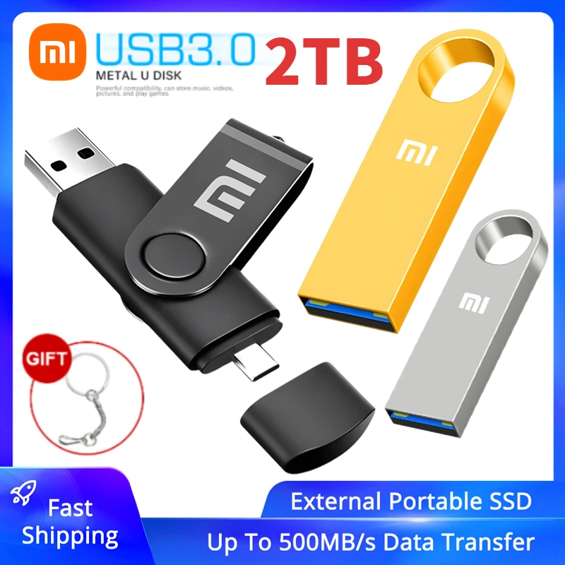 Xiaomi-2TB-1TB-Pen-Drive-Usb-3-0-Usb-Flash-Drives-Memory-Stick-Metal ...
