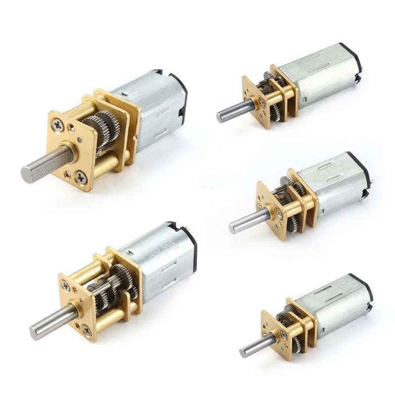 Micro Speed Reduction Motor Mini Gear Box Motor With 2 Terminals For RC ...