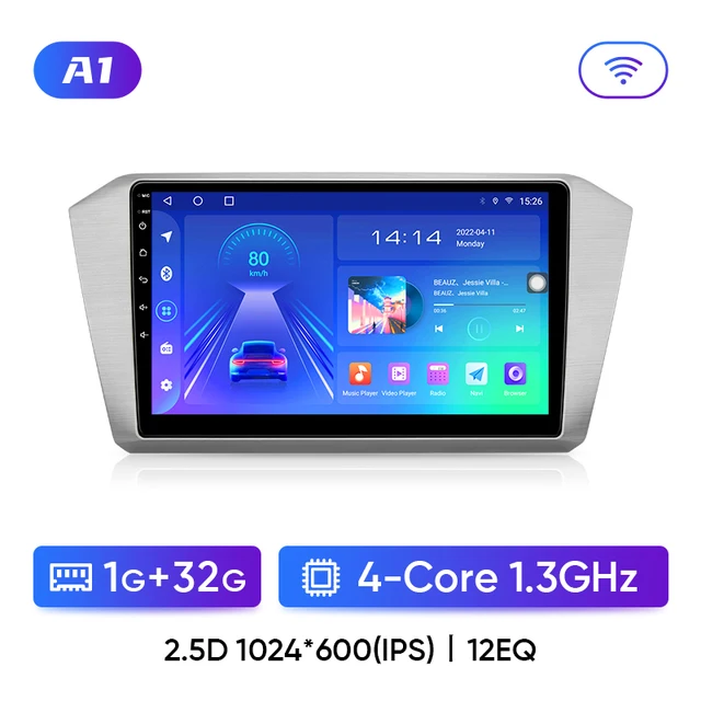 Ainavi Car radio For Volkswagen VW Passat B8 CC GTE 2017-2021 Carplay ...