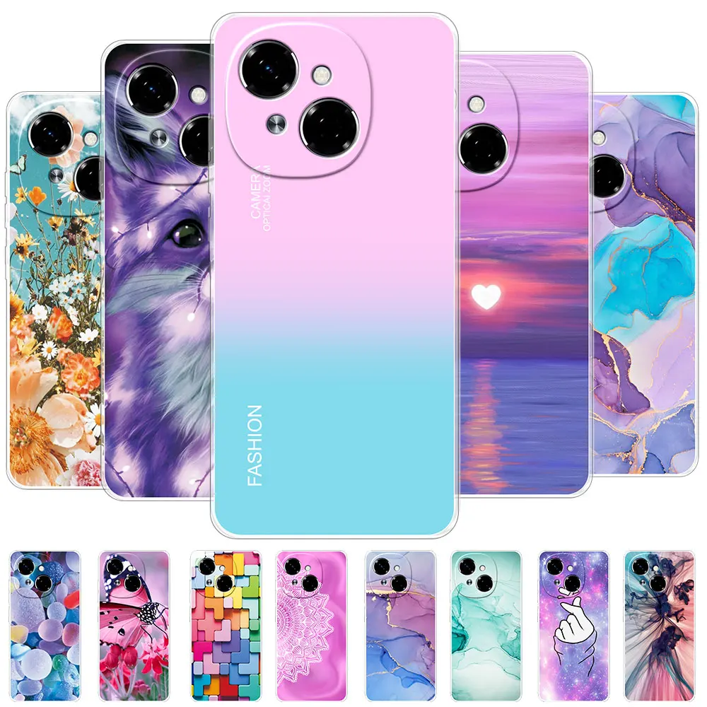 For-Tecno-Spark-Go-1-Case-Clear-Soft-Silicone-TPU-Phone-Case-For-Tecno ...